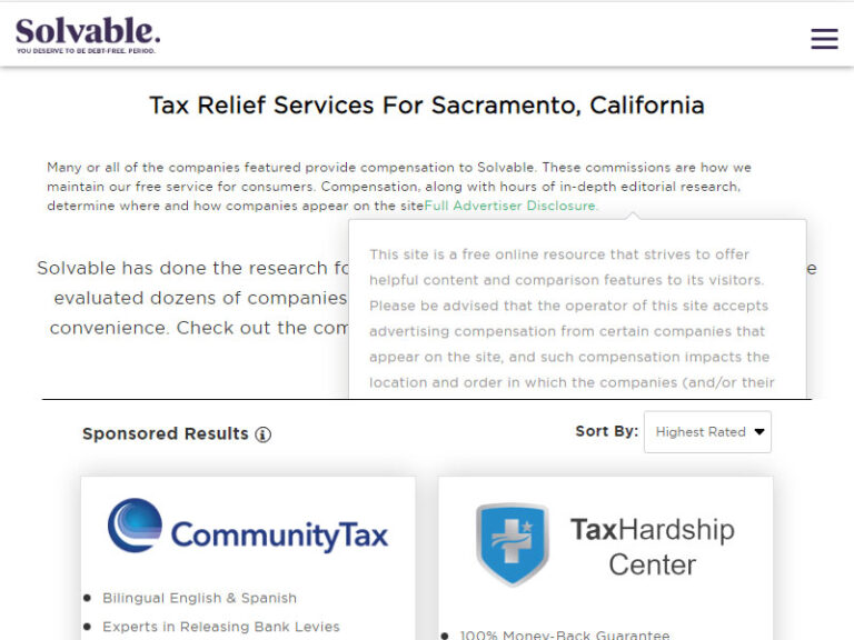 Best Tax Relief Services Companies